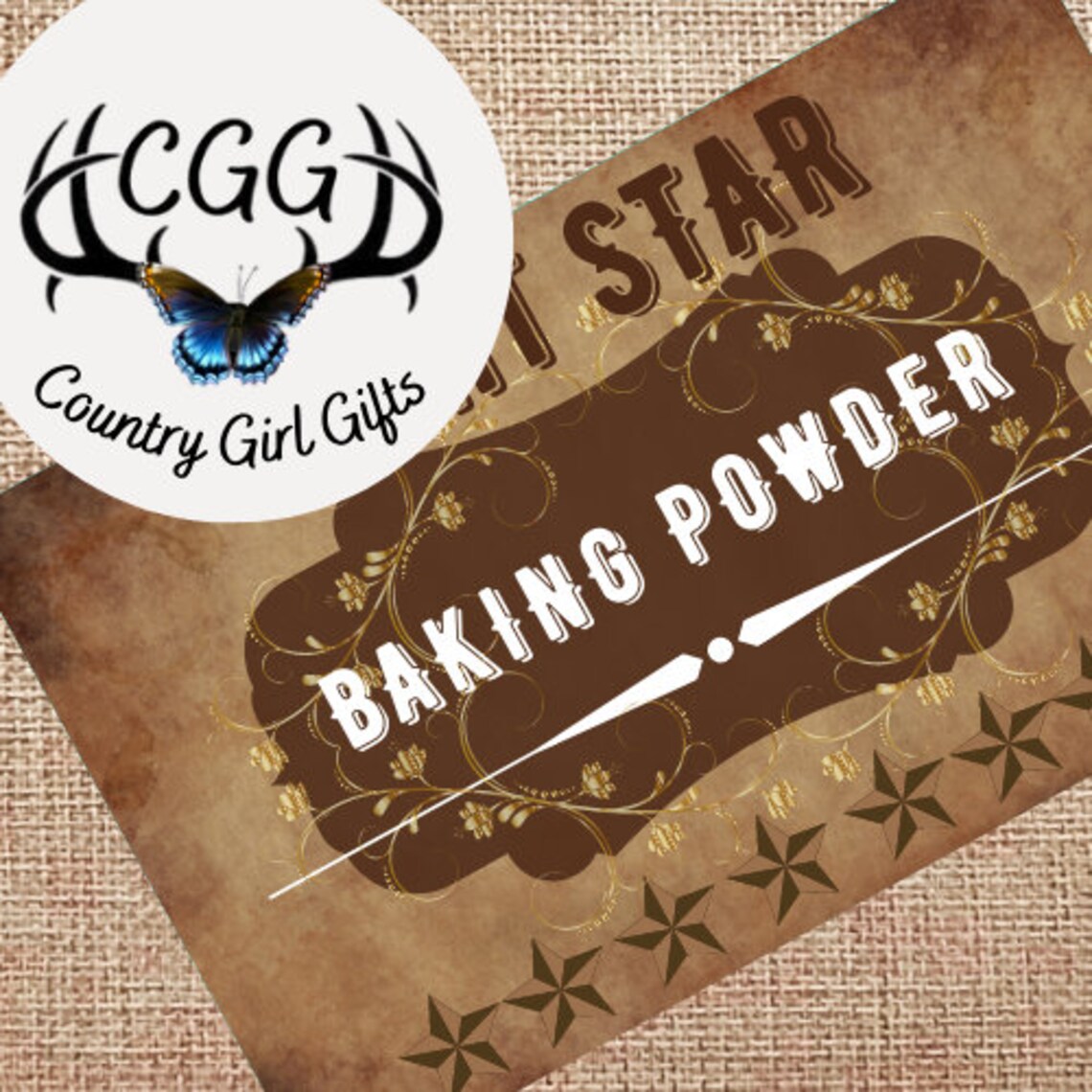 Vintage Printable Baking Labels, Digital Download, Primitive Kitchen ...