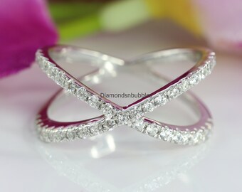 X Shaped Ring - Etsy