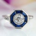 Five Stone Titanic Ring, Titanic Engagement Ring, 2 Ct Round Moissanite ...