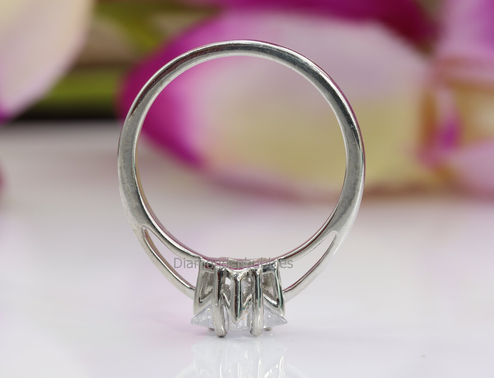 Fancy Star Cut Diamond Solitaire Ring Daily Wear Delicate - Etsy