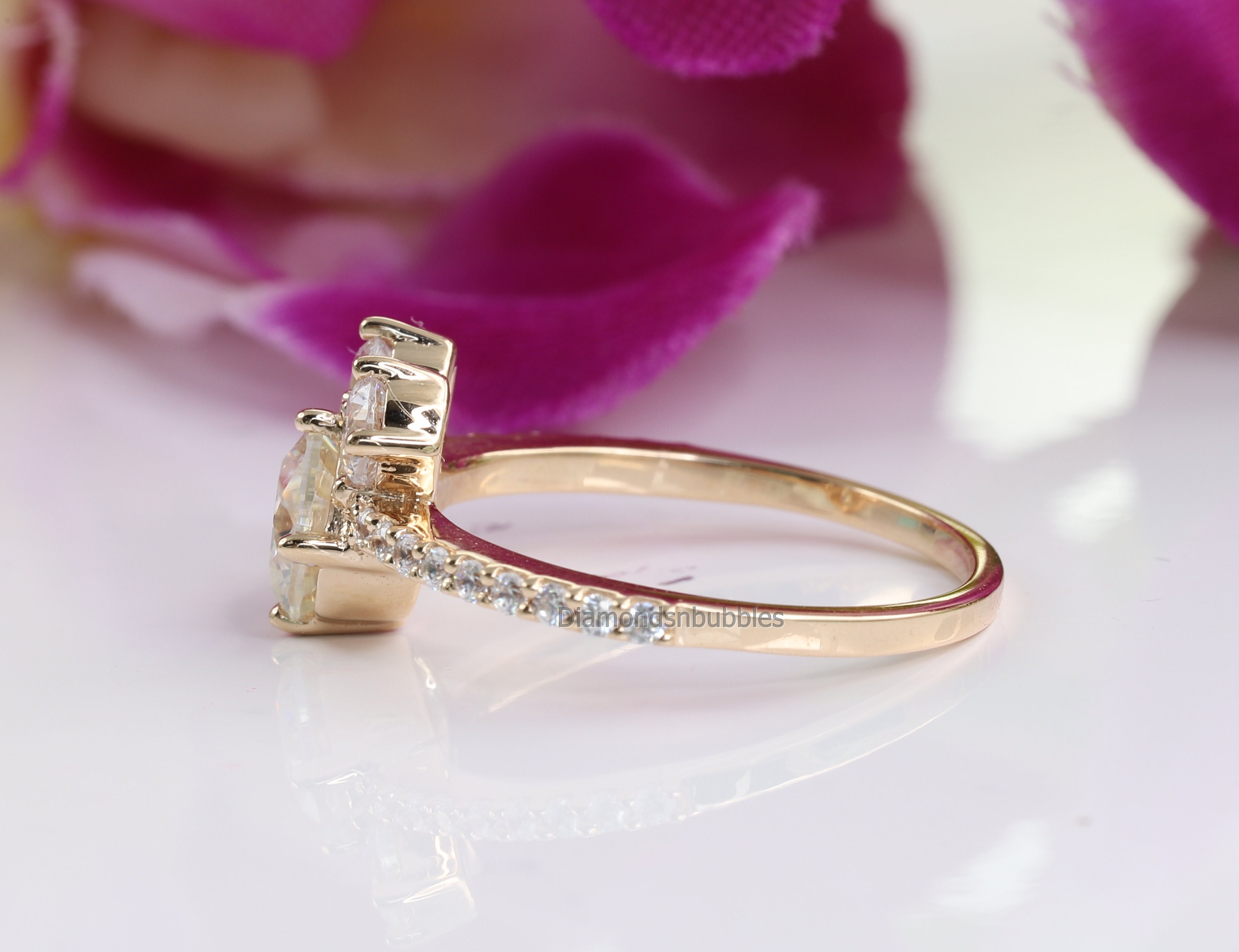 Minimalist Mouse Ring Mouse Ears Fairy Tale Ring Engagement - Etsy