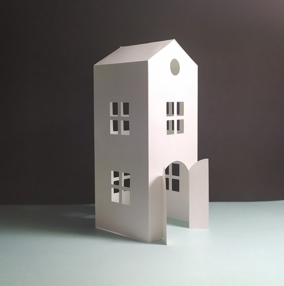 Simple Paper House Template
