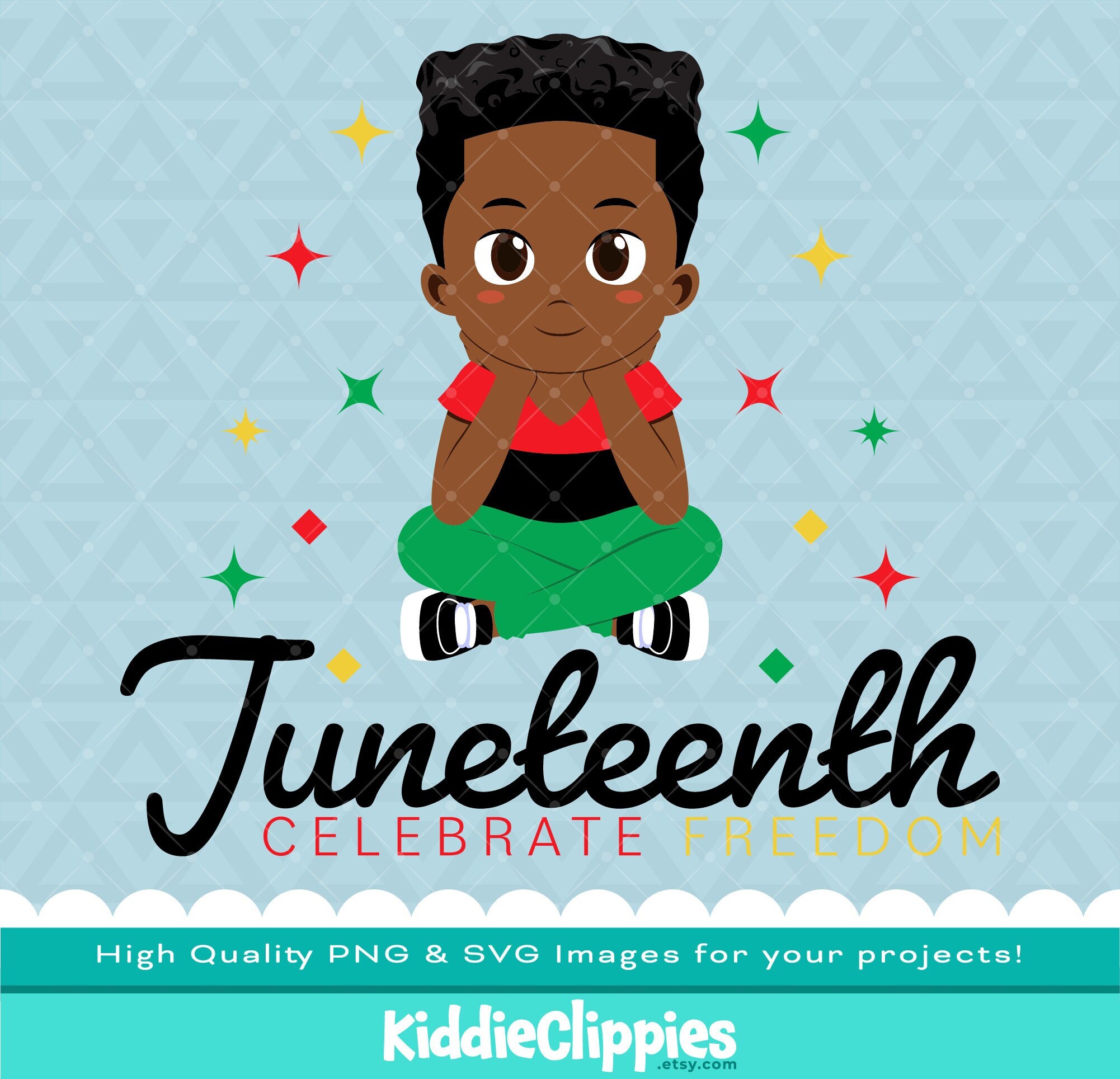 Juneteenth Text Boy, Celebration Svg, Illustration Svg, Girl Svg ...