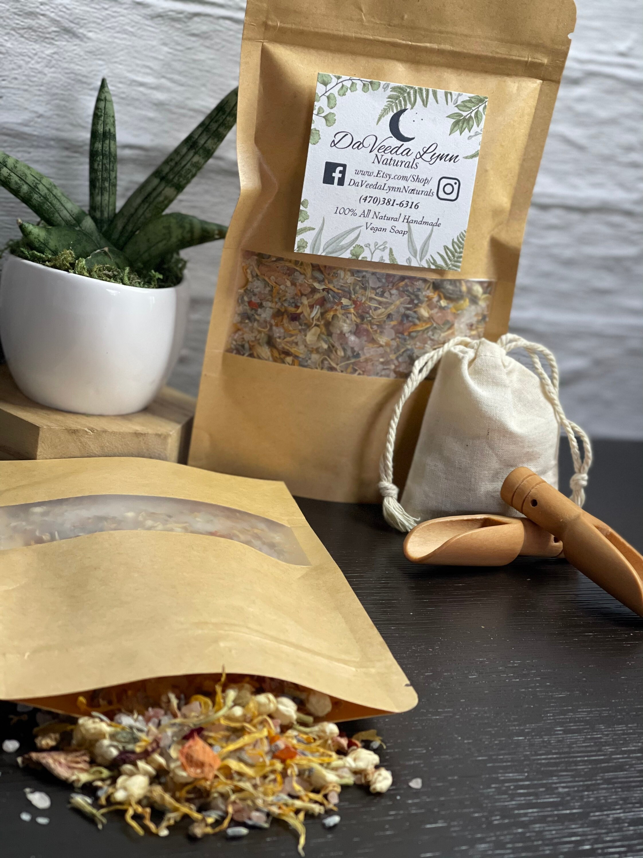 Morning Meditation-bath Tea & Soak - Etsy