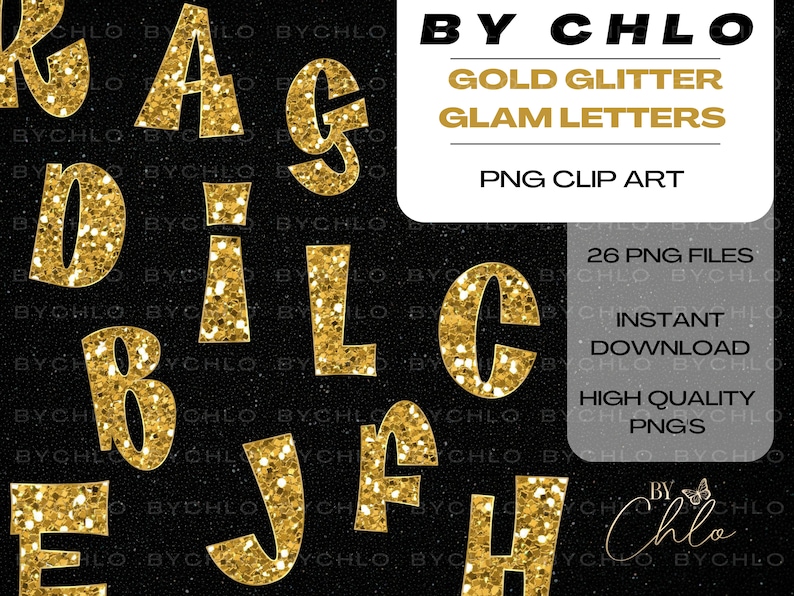 GOLD GLITTER Letters Png Alphabet Letter Diy Logo Clipart Letters ...