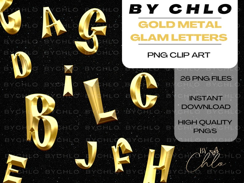 GOLD METAL LETTERS Png Alphabet Letter Diy Logo Clipart Letters ...