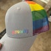 Love Wins Rainbow Trucker Hat Gay Pride Hat LGBTQ Pride - Etsy