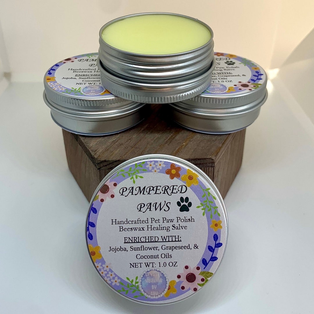 1 Oz Handcrafted Paw Healing Salve for Dogs, Pets, for Dry or Rough ...