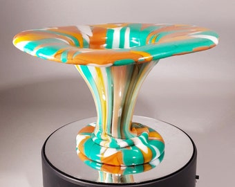 Glass Slumped Vase - Etsy