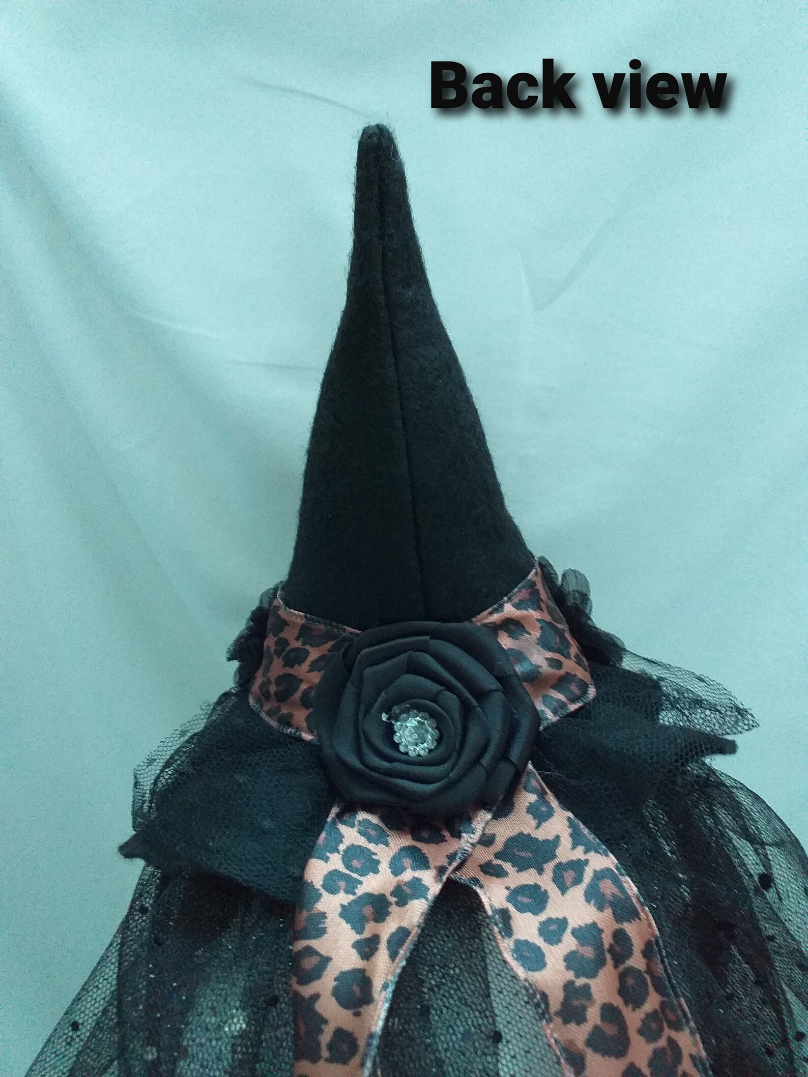 Bespoke Witches Hat Fascinator Small Witch Hat Veil Animal | Etsy
