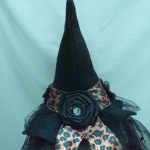 Bespoke Witches Hat Fascinator Small Witch Hat Veil Animal | Etsy