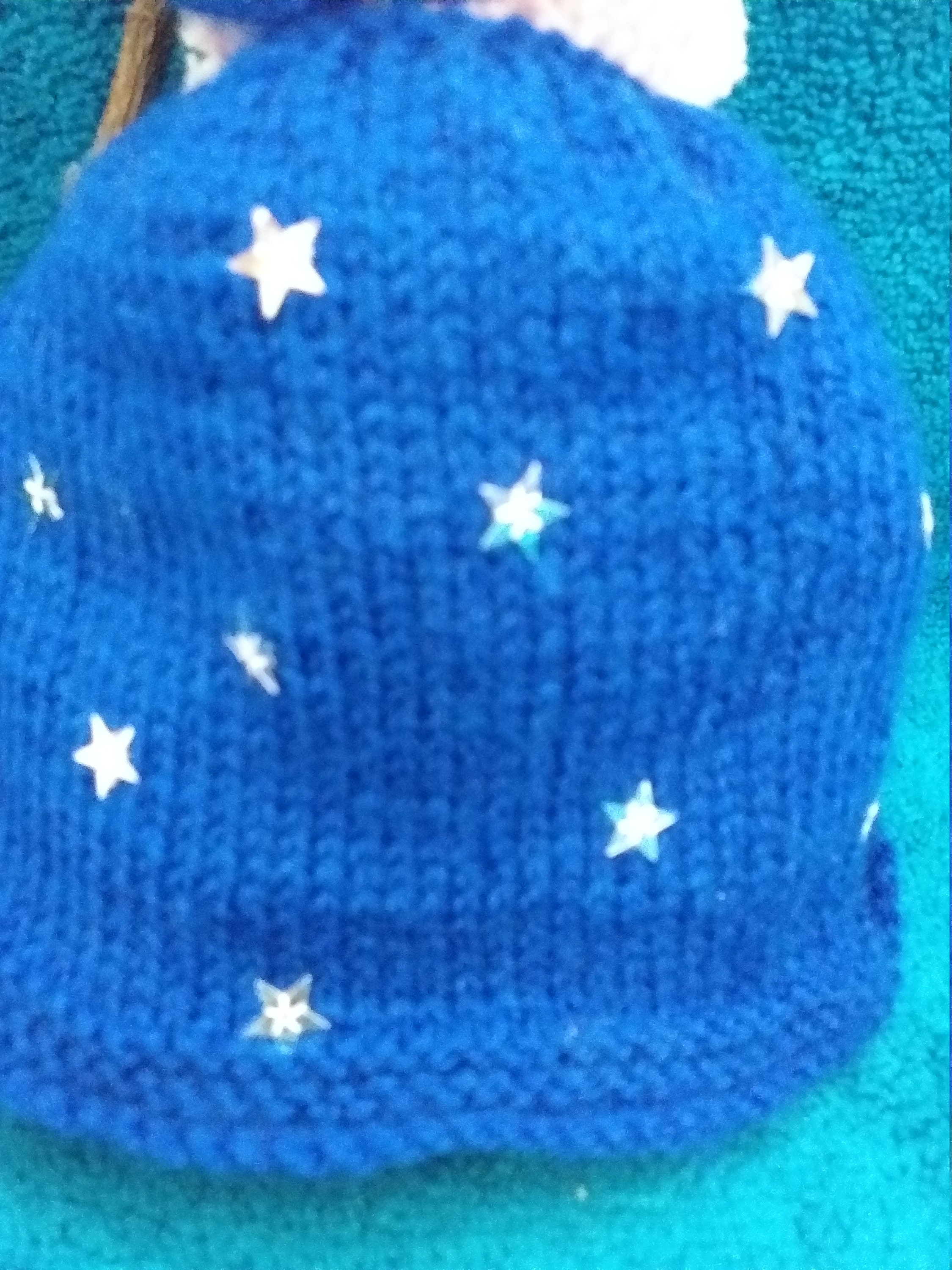 Hand Knitted Wizard With Crystal Topped Staff and Star Detail - Etsy UK