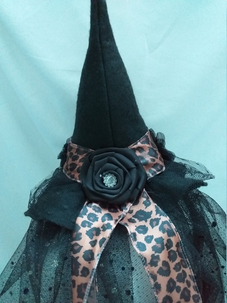 Bespoke Witches Hat Fascinator Small Witch Hat Veil Animal | Etsy