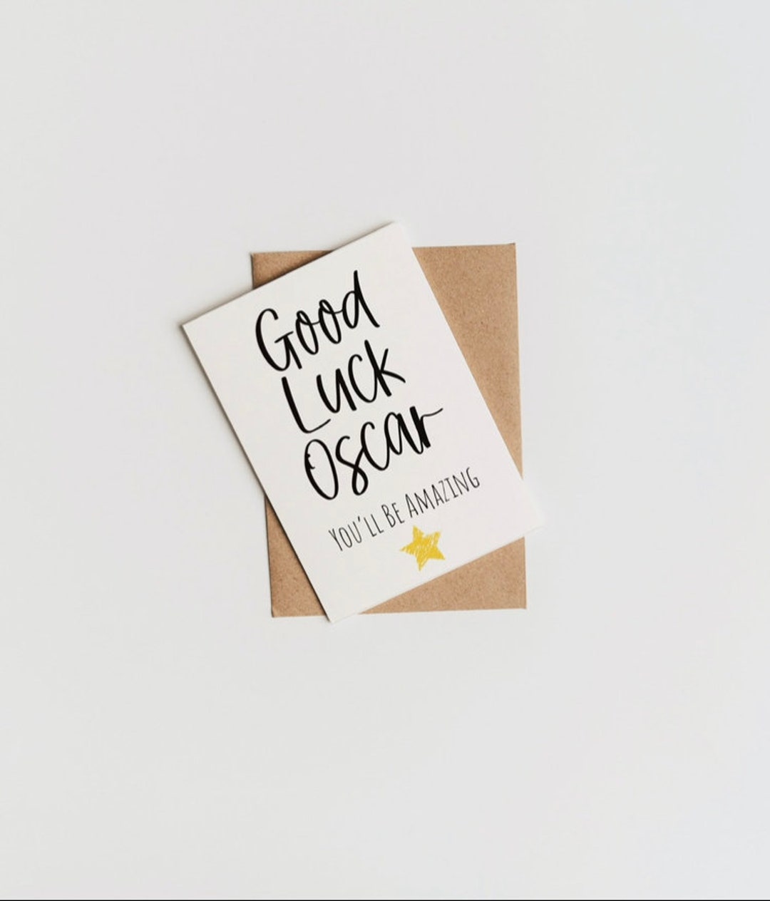 Good Luck Youll Be Amazing Card Personalised Good Luck - Etsy