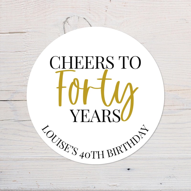 40th Shot Cup - Etsy UK