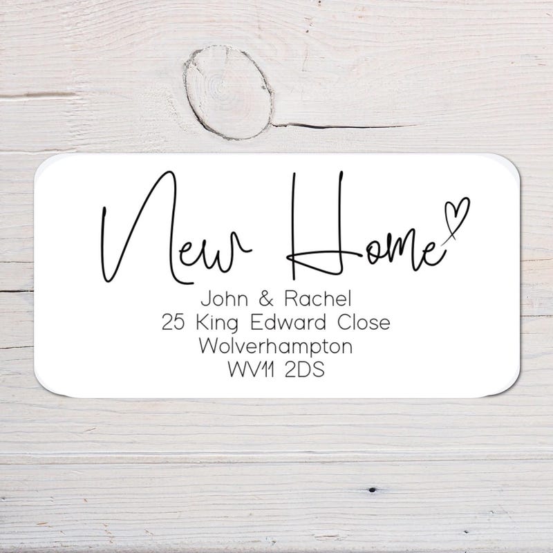 Personalized Address Labels - Etsy UK