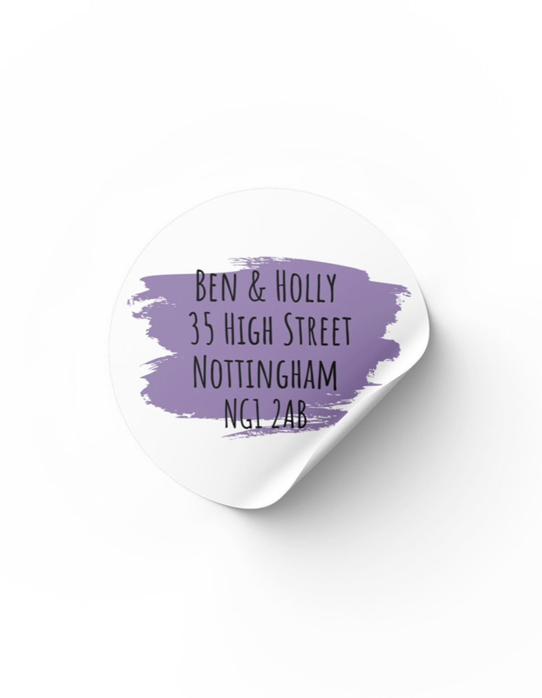 Colour Address Labels Personalised Stickers Custom - Etsy