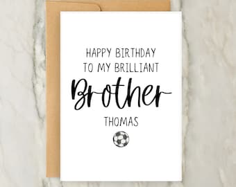 Fish Happy Birthday Brother Card - Etsy