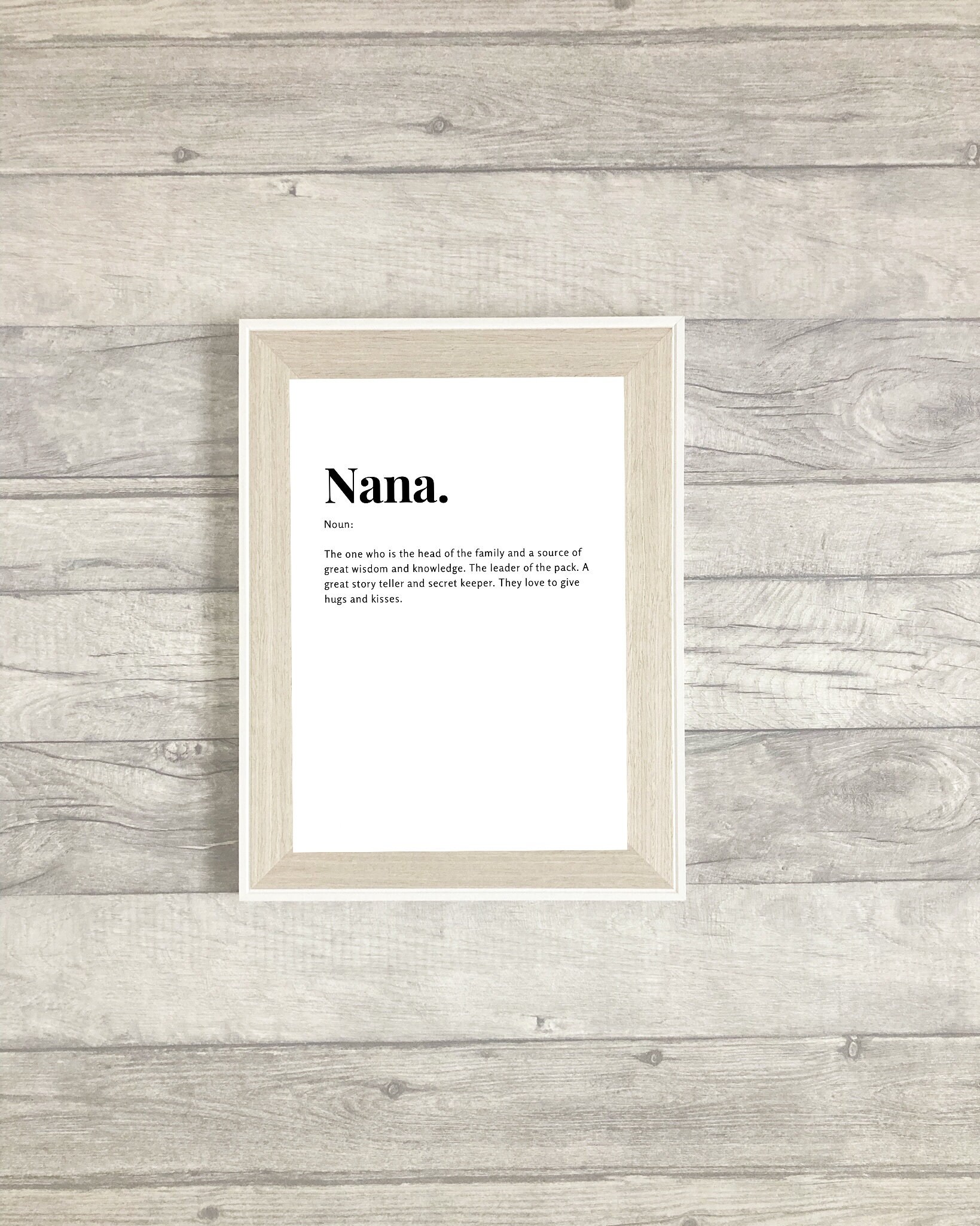 Grandma | Grandmother | Nan | Nana | Granny |definition Print ...