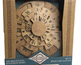 Wooden Greek Puzzle - Etsy