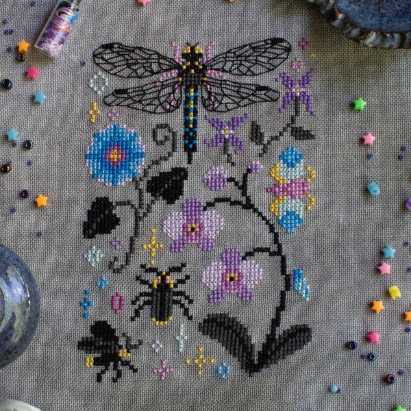 Firefly Cross Stitch - Etsy