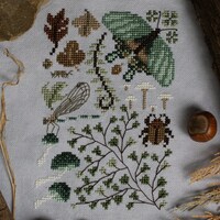 Cross Stitch Pattern Autumn Town, Fairytale Town for Cross Stitch ...