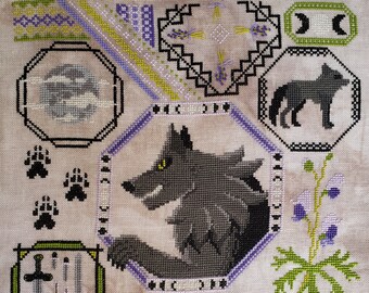 Werewolf Cross Stitch - Etsy