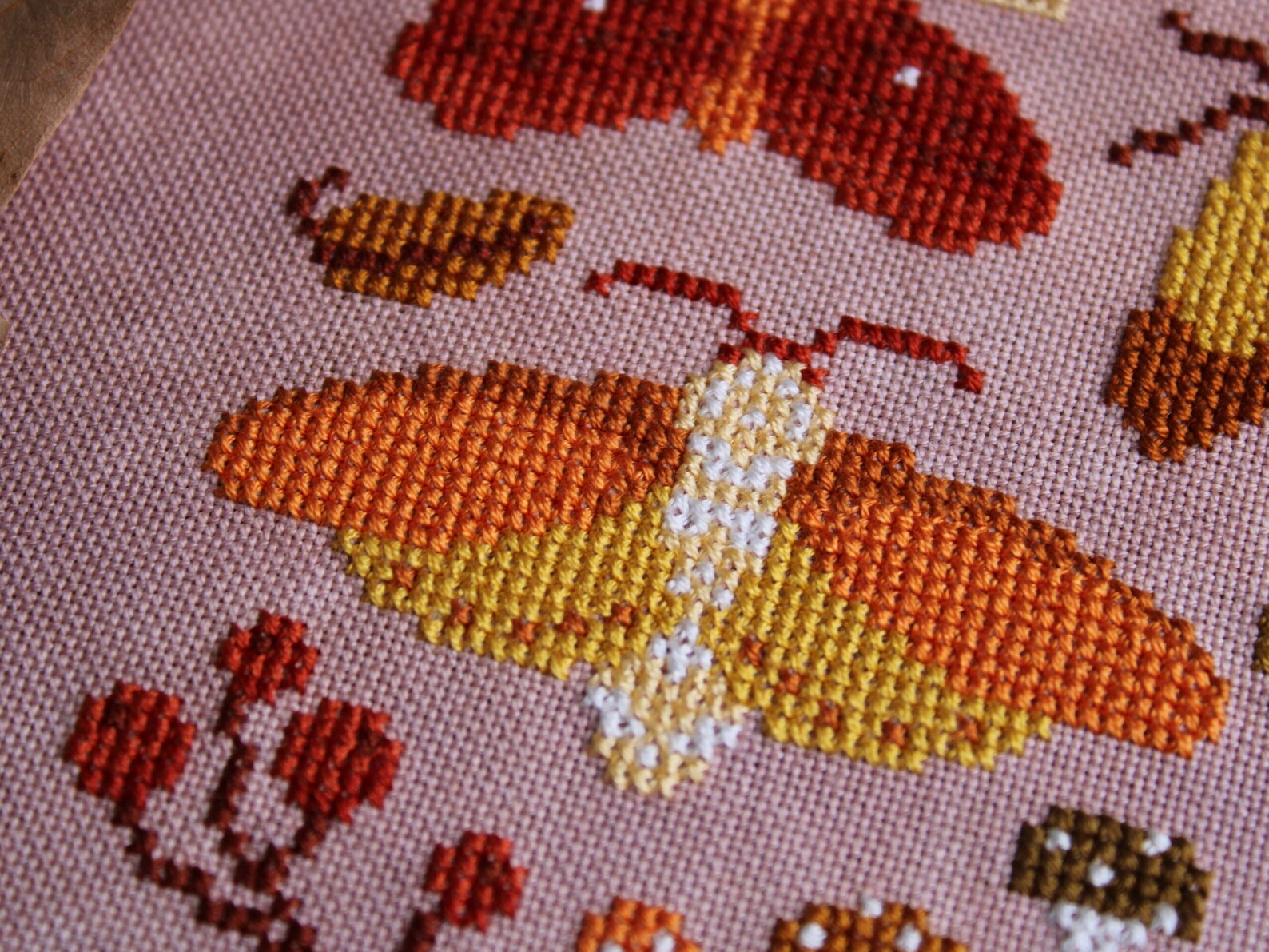 Midafternoon Nature Walk - Cottagecore Cross Stitch Pattern - Moths and ...