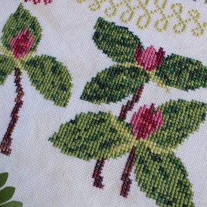 Trillium - Spring Ephemerals Cross Stitch Pattern - Springtime Seasonal ...