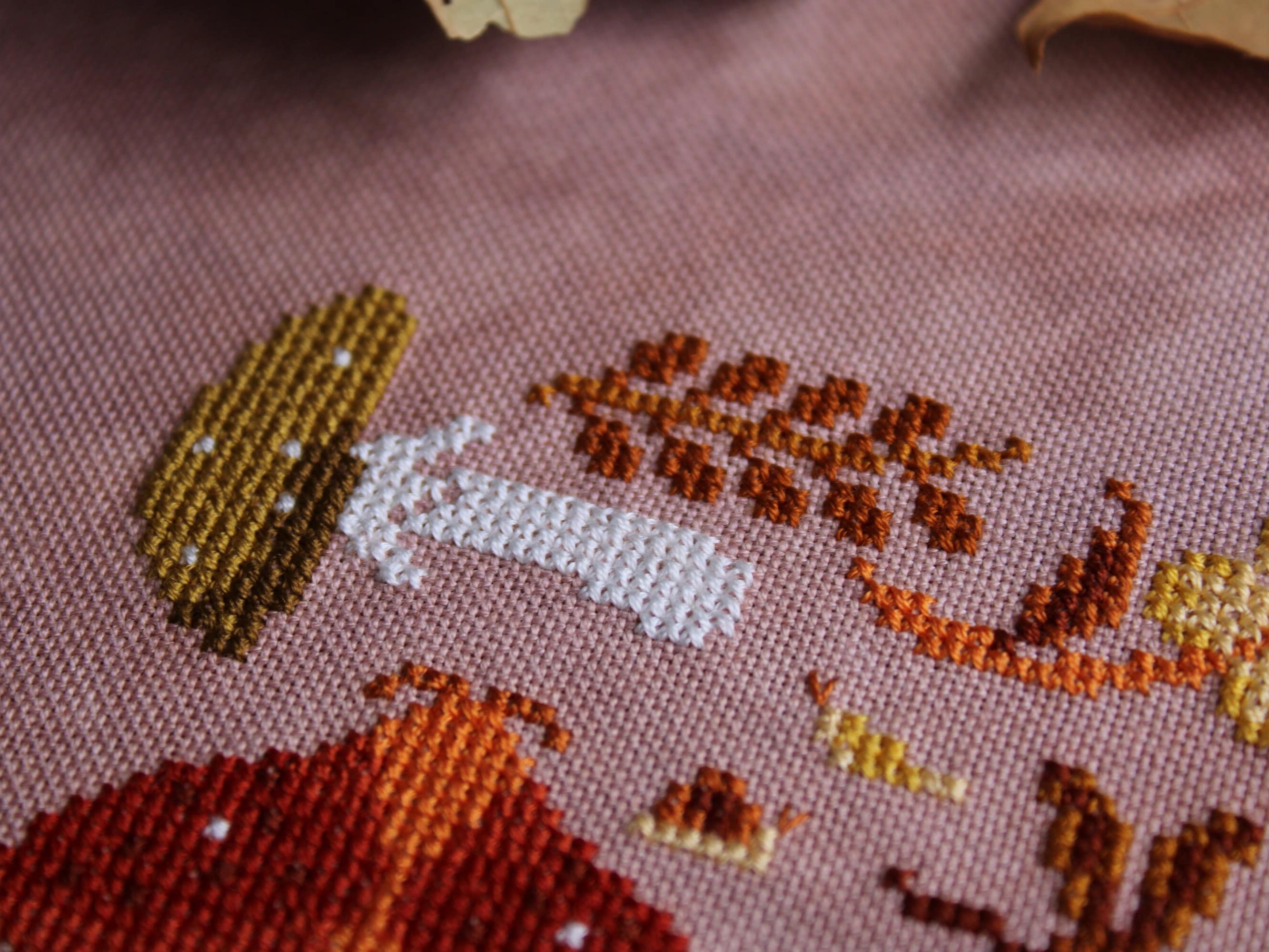 Midafternoon Nature Walk - Cottagecore Cross Stitch Pattern - Moths and ...