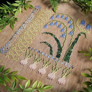 Bluebells - Spring Ephemerals Cross Stitch Pattern - Springtime ...