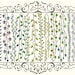 Weather Vines, 2024 Temperature Chart, Leaf and Greenery Cross Stitch ...