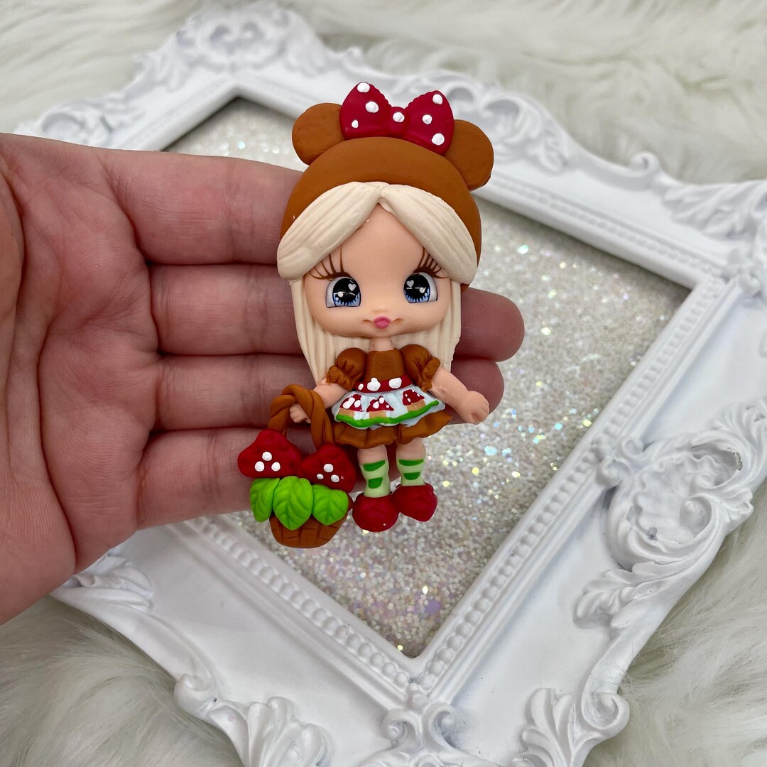 Clays for Bows, Clay Dolls, Bow Centers, Clays for Badge Reel - Etsy