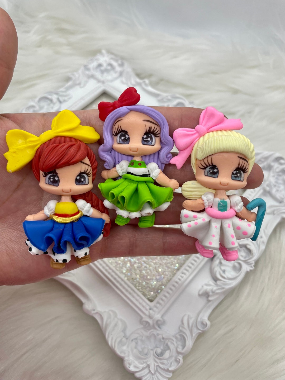 Clays for Bows, Clay Dolls, Toy Clays, Bow Centers, Clays for Badge ...