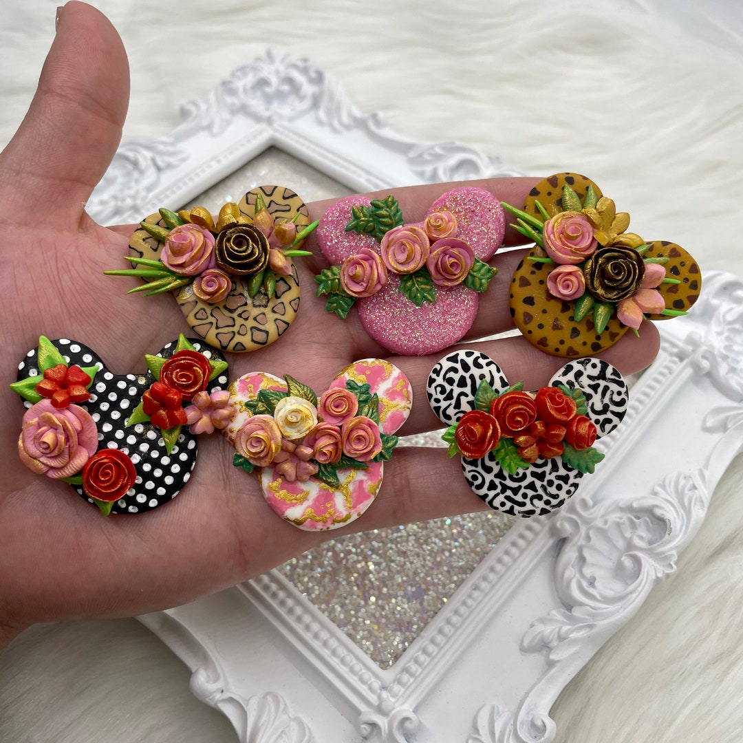 Clays for Bows Mouse Heads Clays Clay Dolls Bow Centers - Etsy Australia