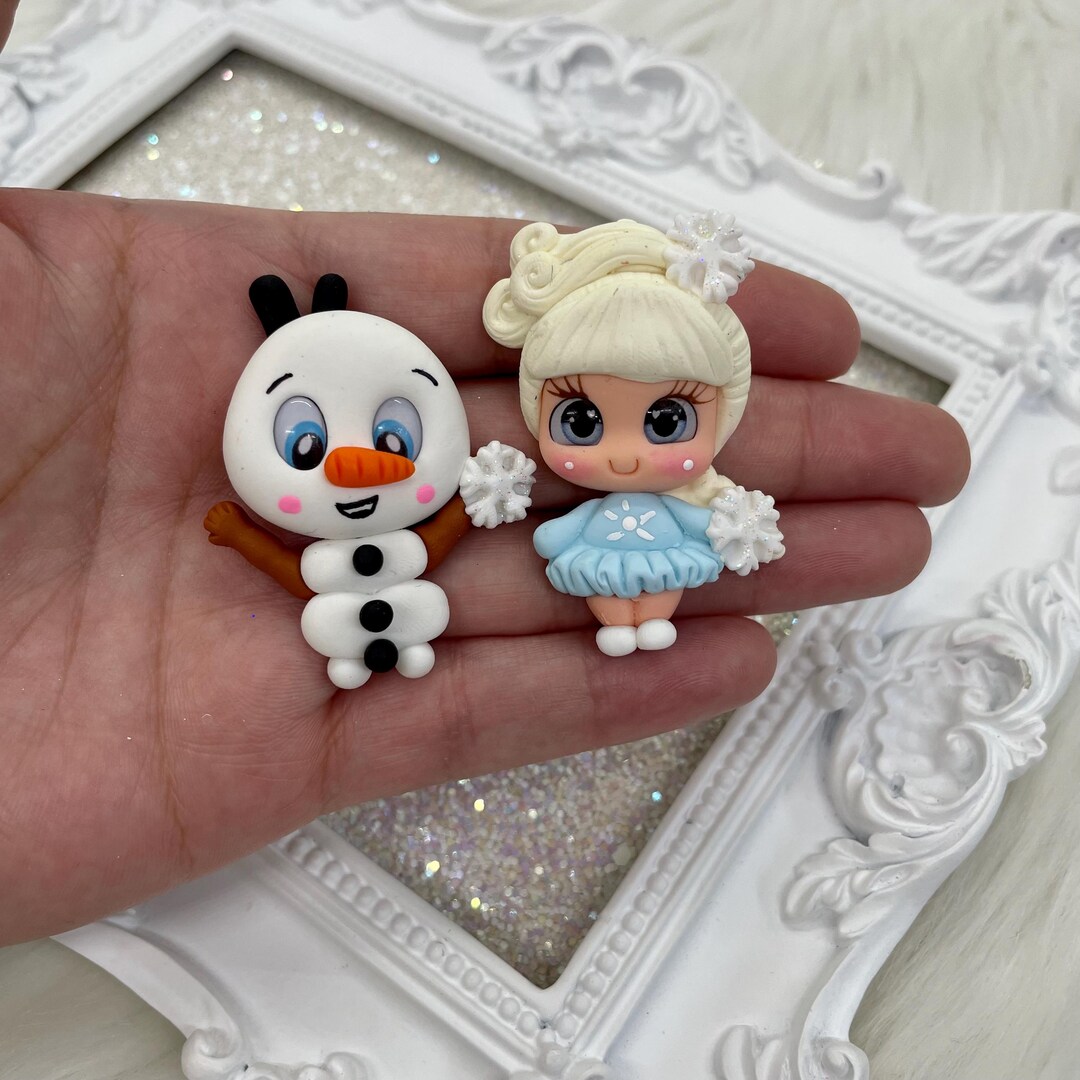 Clays for Bows, Clay Dolls, Bow Centers, Clays for Badge Reel, Set of ...