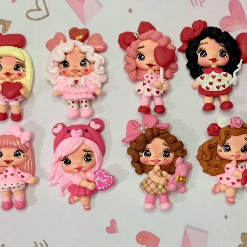 Valentine Pendant Clay - Etsy