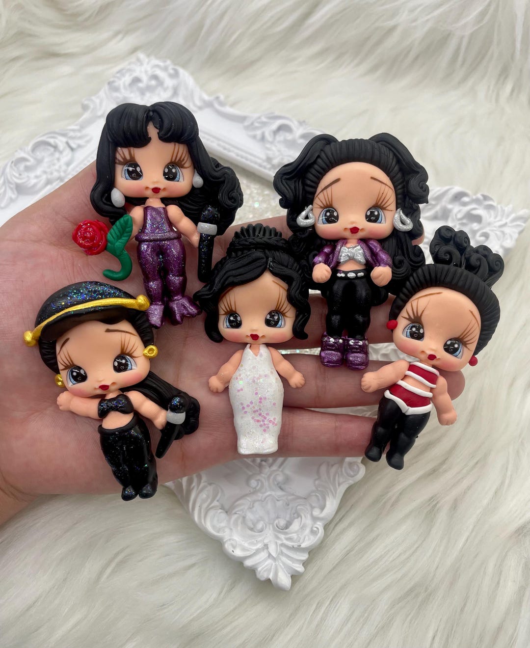 PRE ORDER Clays for Bows, Selena Clay Dolls, Bow Centers, Clays for ...