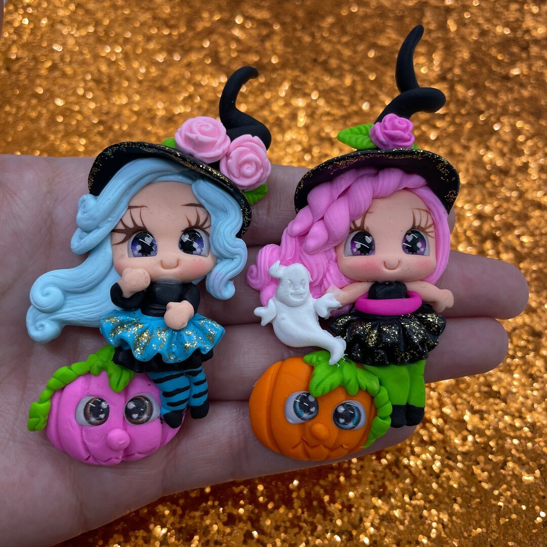 PRE ORDER Clays for Bows, Halloween Clays, Clay Dolls, Bow Centers ...