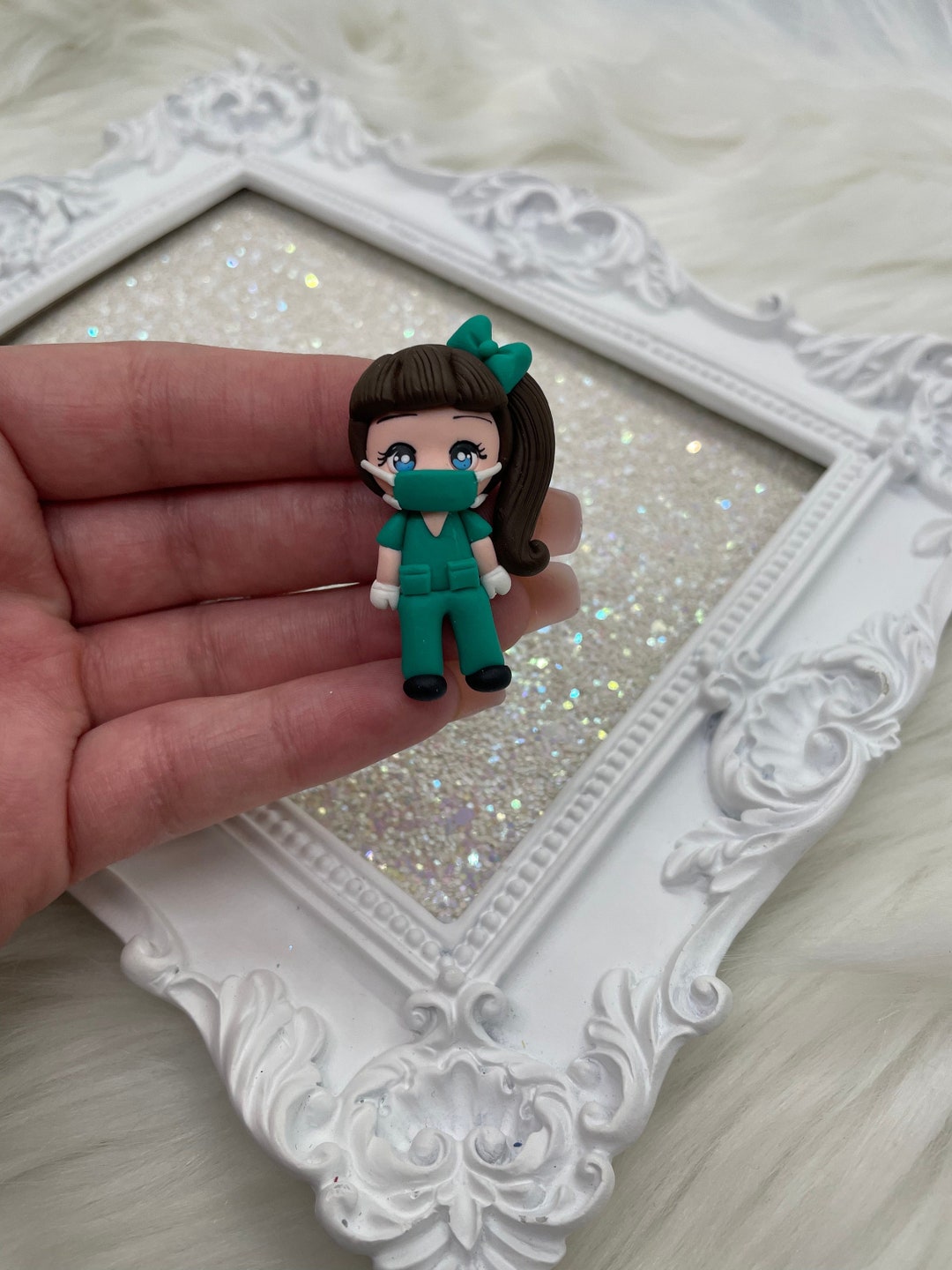 Clays for Bows, Clay Dolls, Bow Centers, Clays for Badge Reel, Craft ...