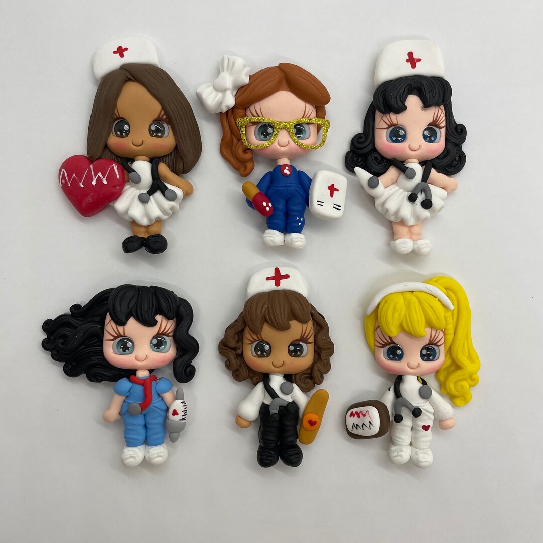 Clays for Bows, Nurse Clays, Clay Dolls, Bow Centers, Clays for Badge ...