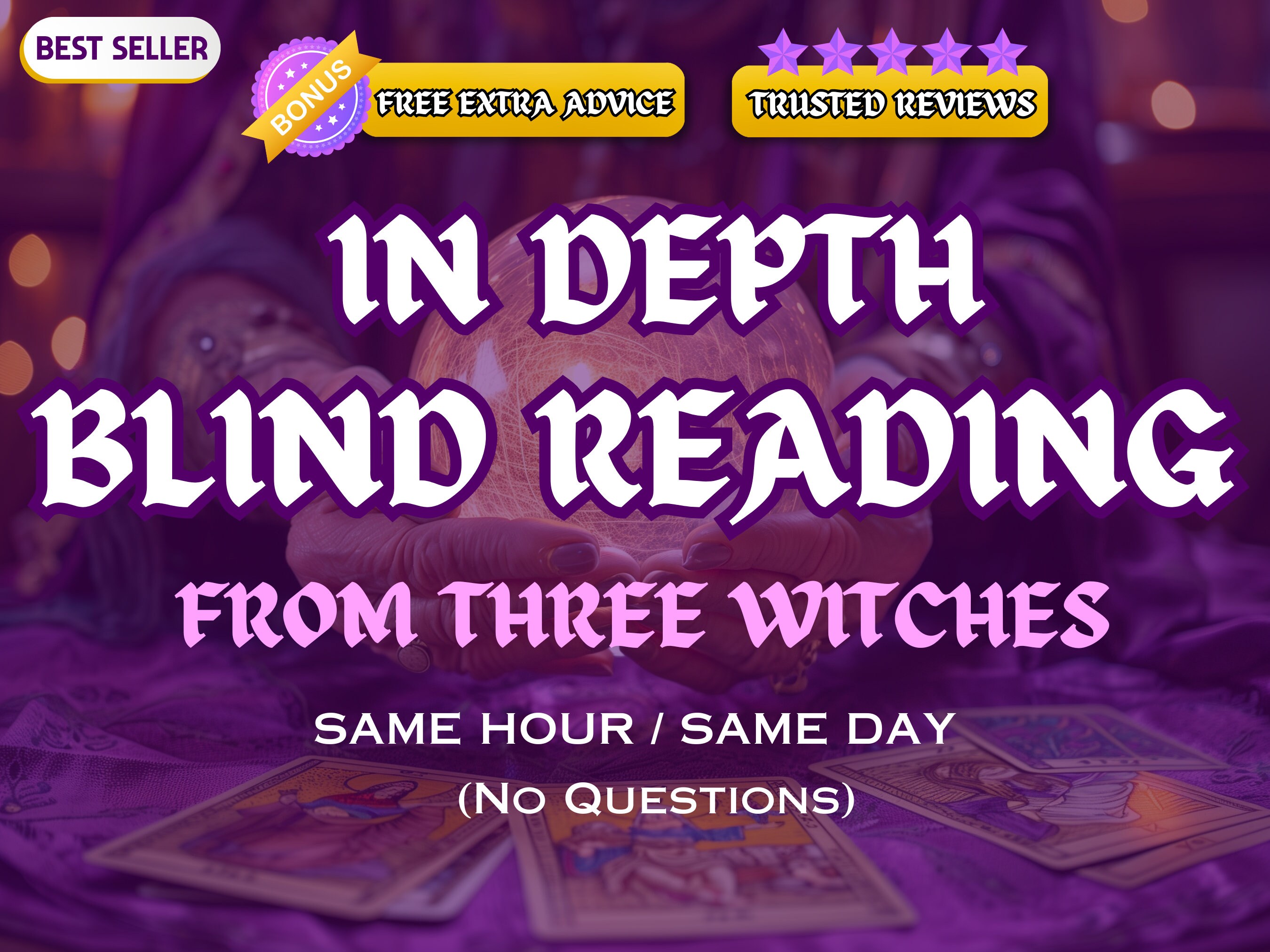 Same Hour Blind Reading Same Day Blind Tarot Reading Very Detailed ...