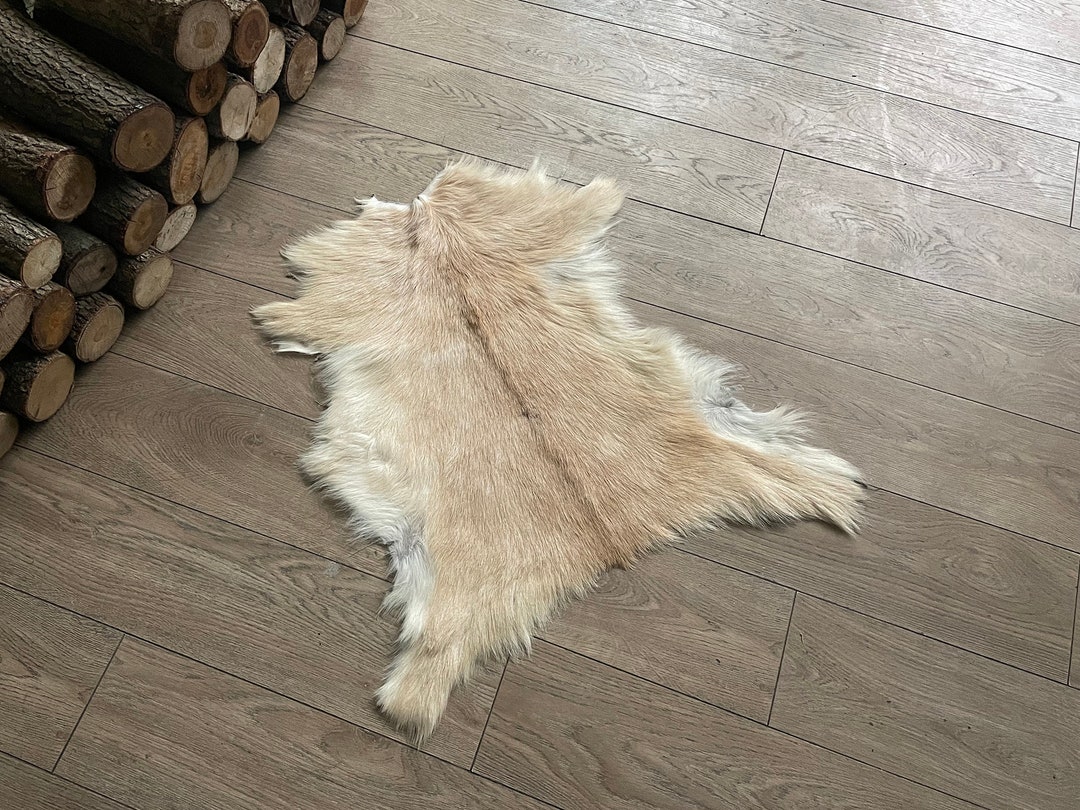 Natural Goat Skin Pelt Fur / Natural Hide, Skin - Etsy