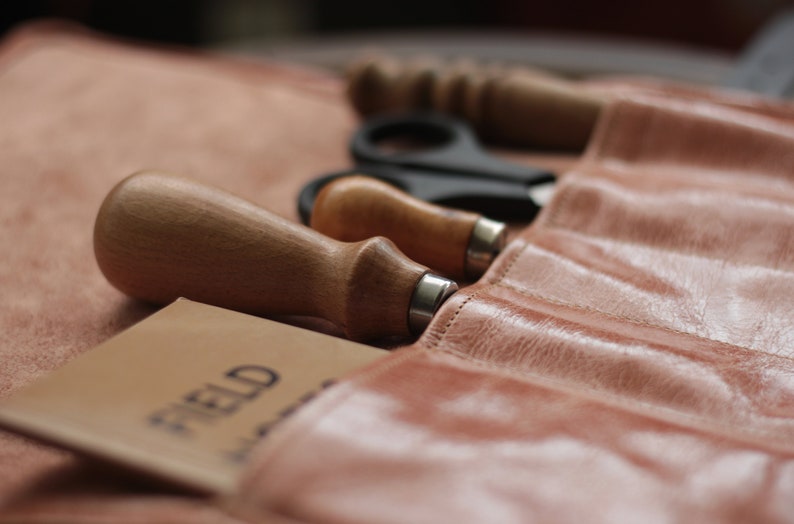 Leather Tool Roll | Leather Tool Bag - Tool Pouch - Tool Bag - Leather ...