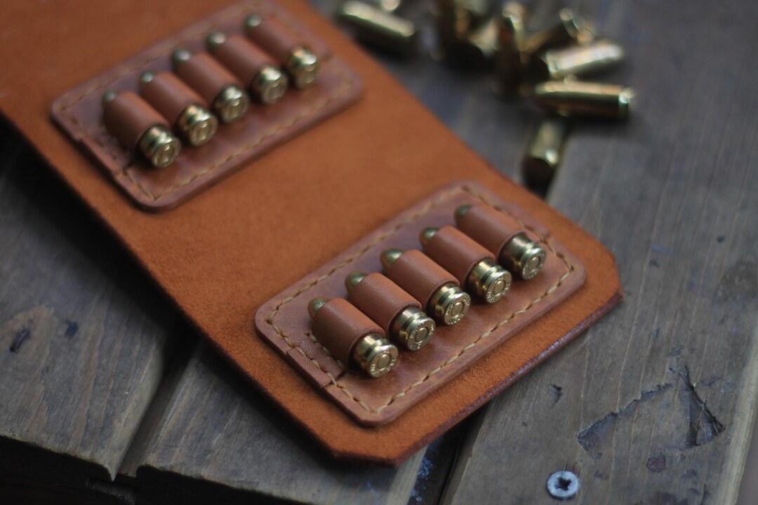 Leather Bullet Belt Pouch | Leather Bullet Ped - Bullet Pouch - Army ...