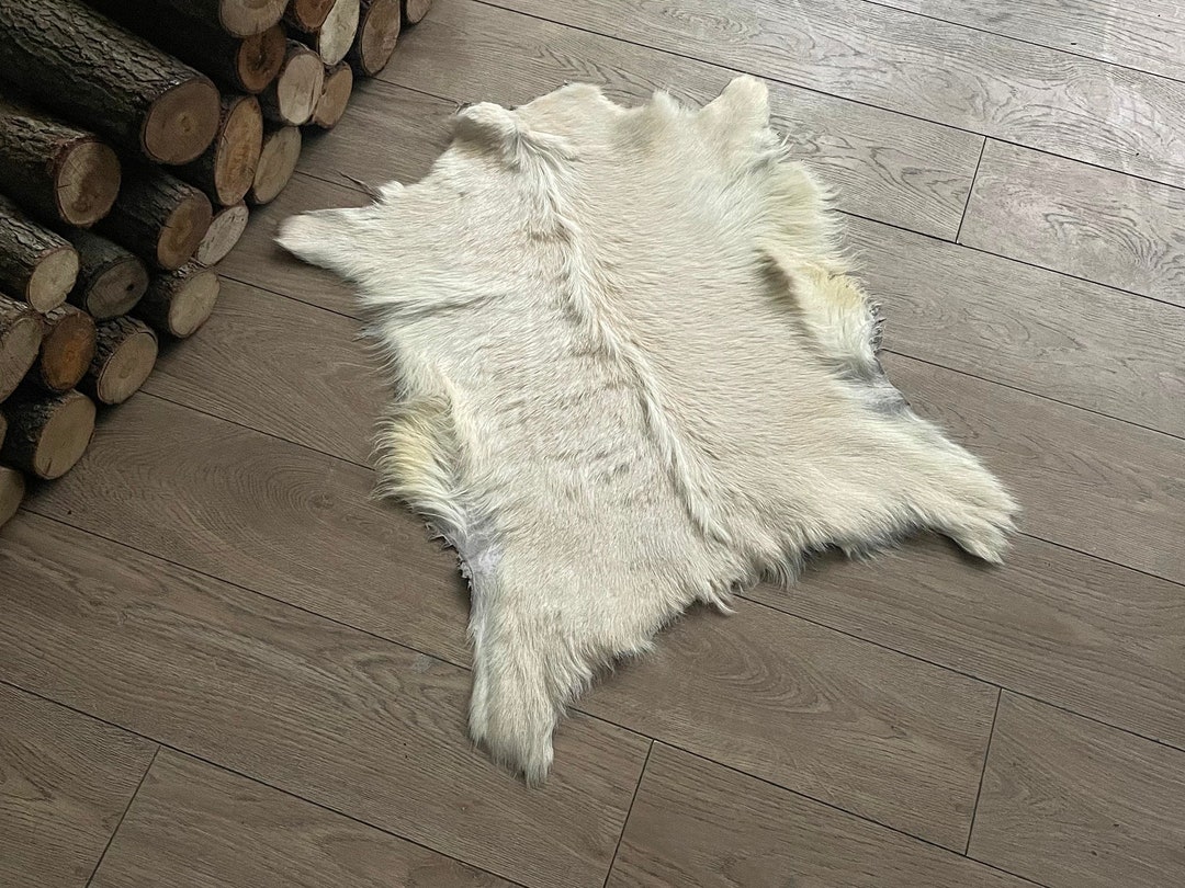 Natural Goat Skin Pelt Fur - Etsy