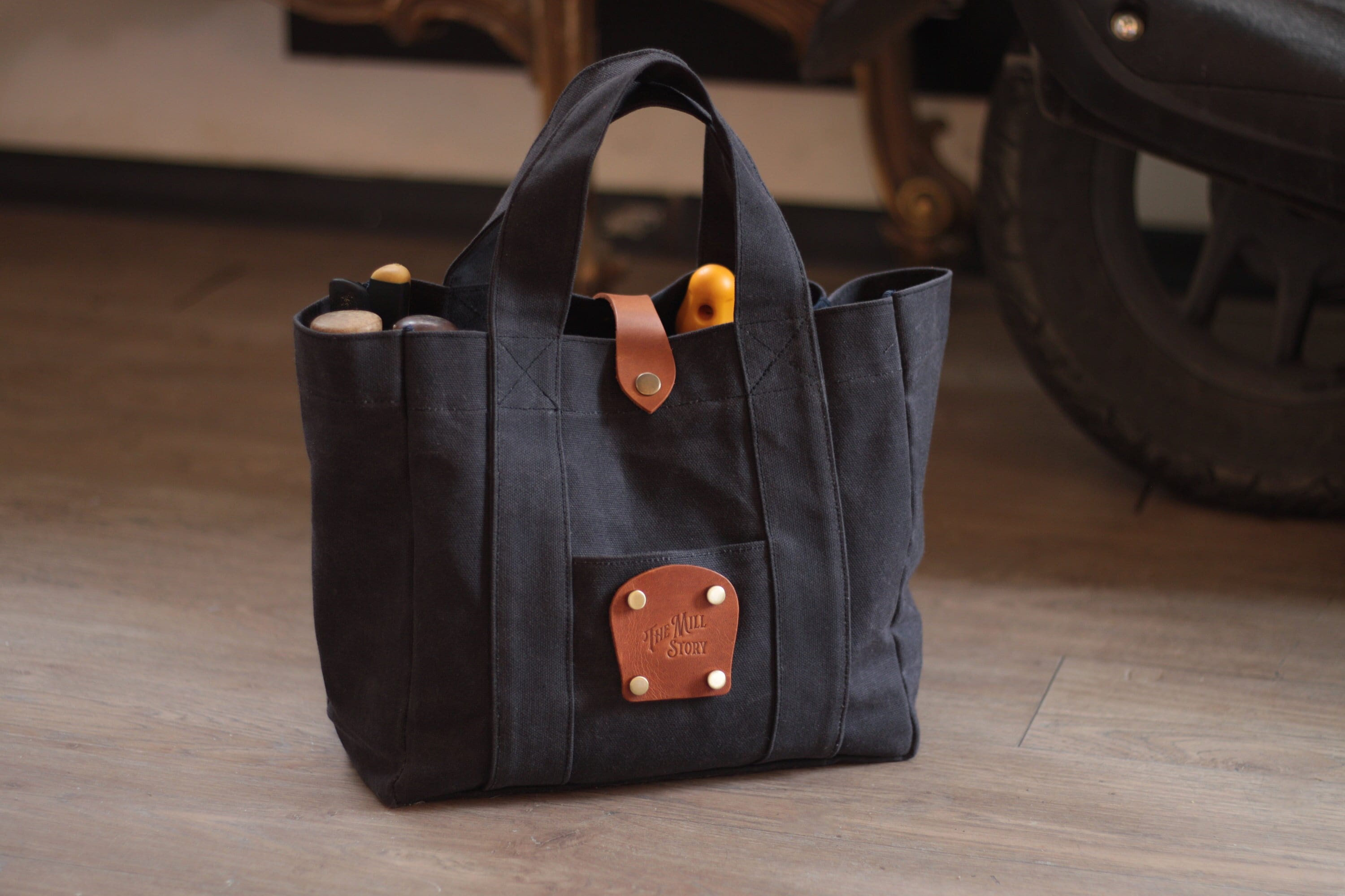 Waxed Canvas Tool Bag - Etsy