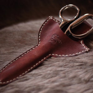 Leather Scissors Sheath - Etsy