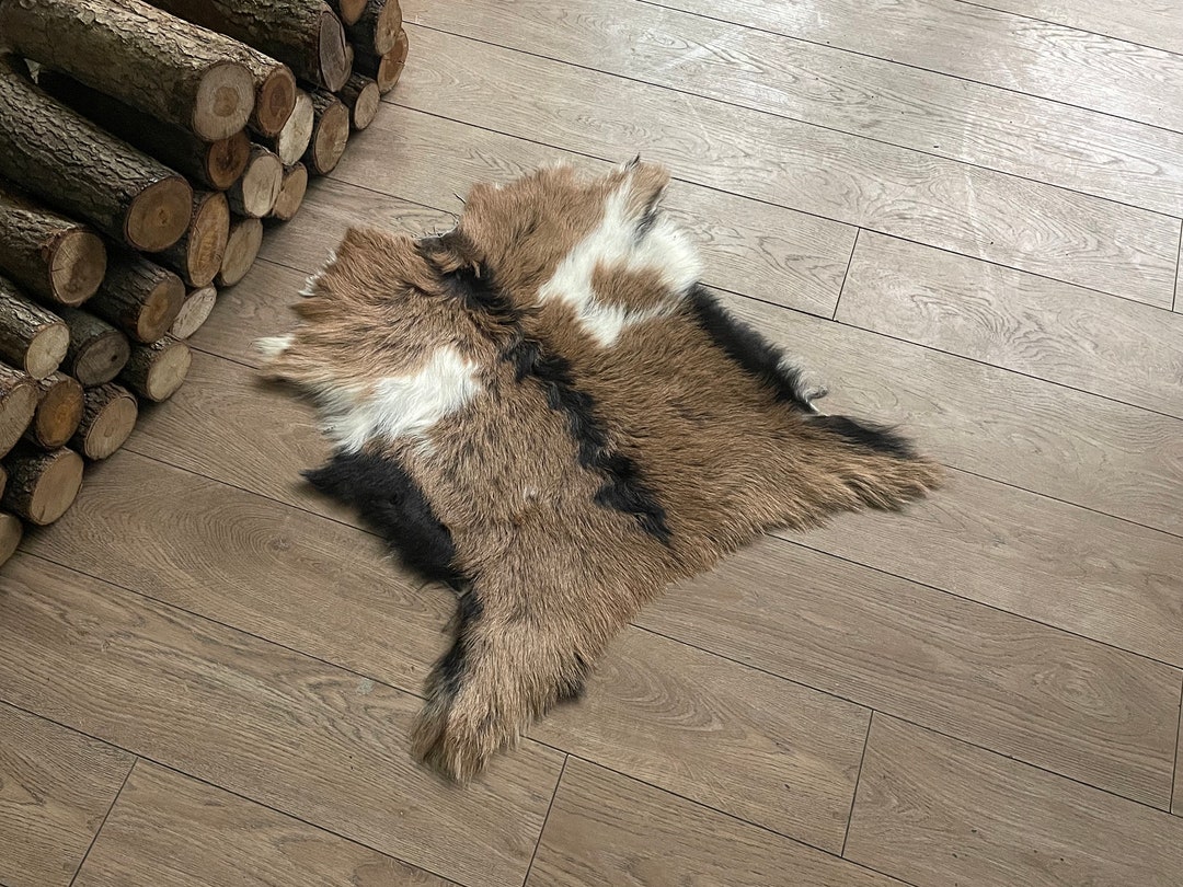Natural Goat Skin Pelt Fur / Natural Hide, Skin - Etsy