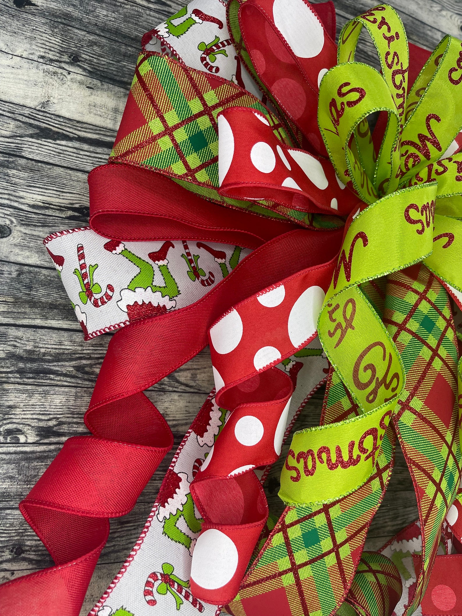 Tree Topper Large Gift Bow Lantern Swags and Toppers Unique - Etsy